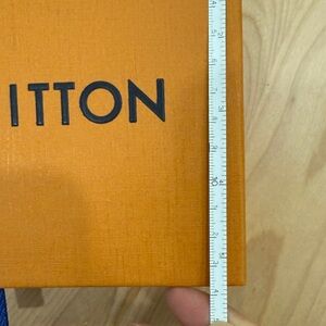 Louis Vuitton | Accessories | Louis Vuitton Signature Orange Box With ...